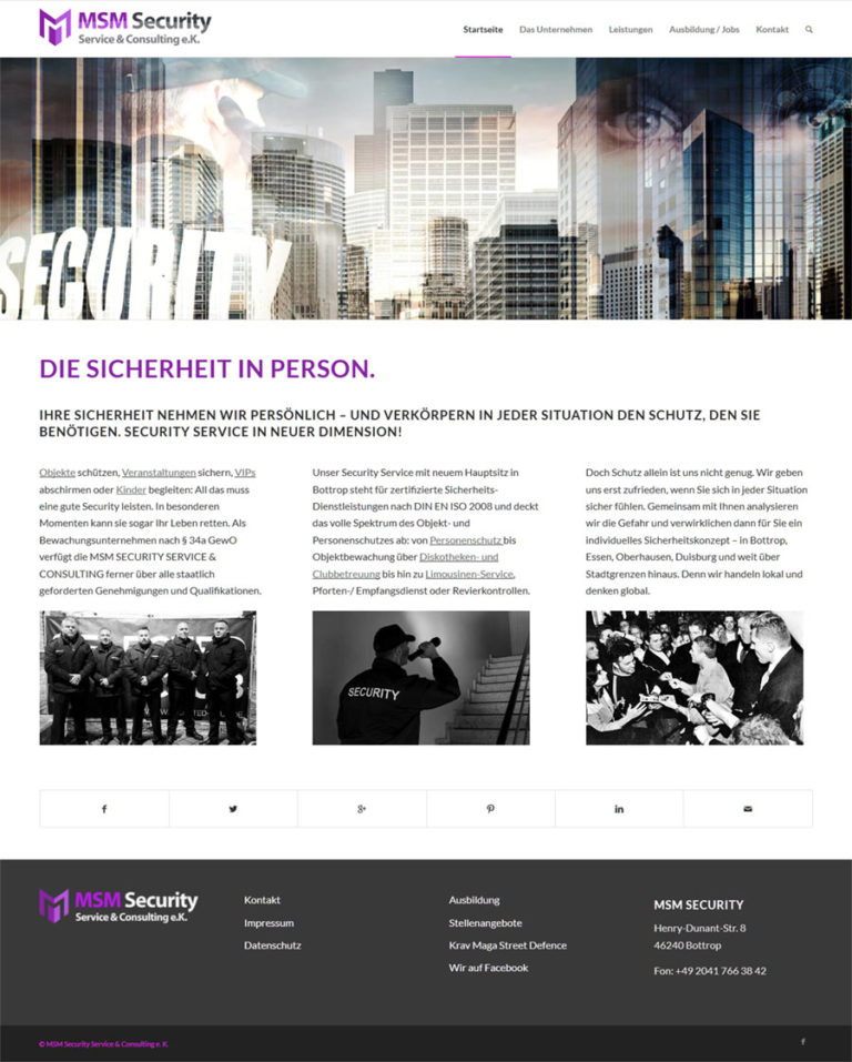Website: MSM Security Service & Consulting - schuckermedia